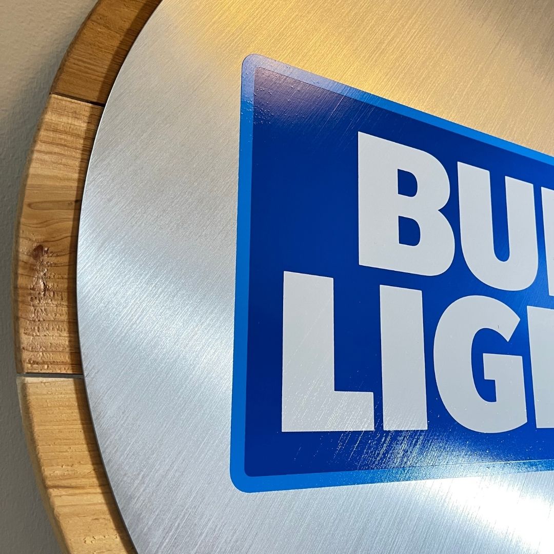 Bud Light Wall Sign – Shop Beer Gear