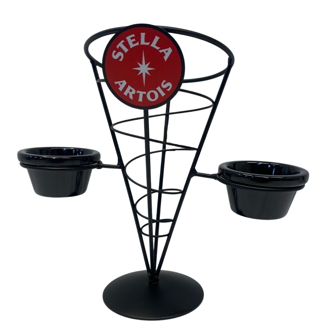 Stella Artois Appetizer Basket with Sauce Holders – Shop Beer Gear